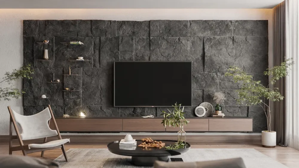 TV Wall Design - Simplex Studio